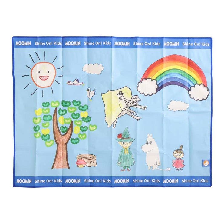 遠足、ピクニックなどアウトドアで大活躍かわいい/ピクニックシート/レジャーマット/お花見/敷物大人気[Moomin/ムーミン]グッズにまたまた可愛いnewアイテム登場こちらは遠足などレジャーに欠かせない[レジャーシート]90x120cmの大...