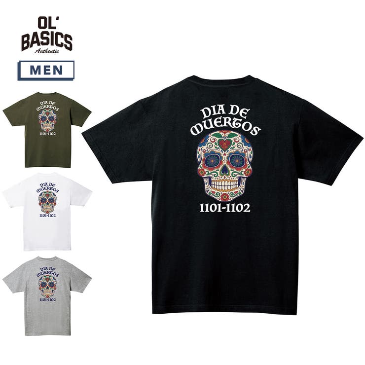 【商品説明】メキシコの死者の日をモチーフにした、アメカジデザインのプリント 半袖Tシャツ。・死者の日をモチーフにしたカラフルなドクロをプリント・胸には実用性があり、アクセントにもなるポケットを配置・生地は適度に厚みのある5.6オンス・シルエ...