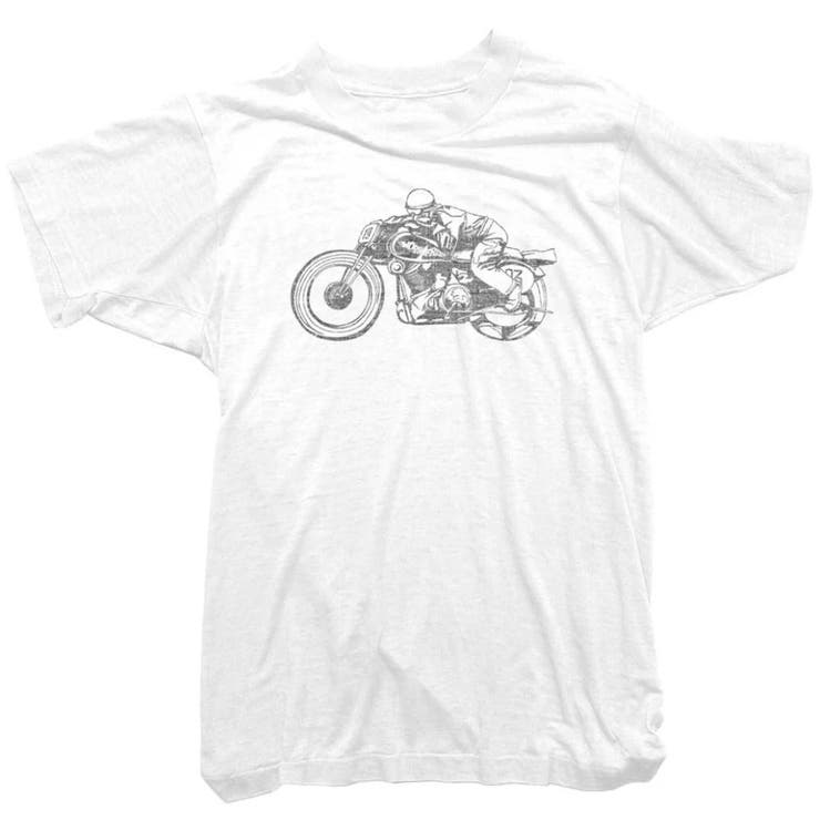 アメリカ発ブランドのWORN FREEによる、ヴィンテージ感漂うプリントTシャツです。フロントにレトロなBIKEのグラフィックを配置。インパクトのある仕上がりになっています。かすれた風合いのプリントが、古着のような雰囲気を演出しています。素...