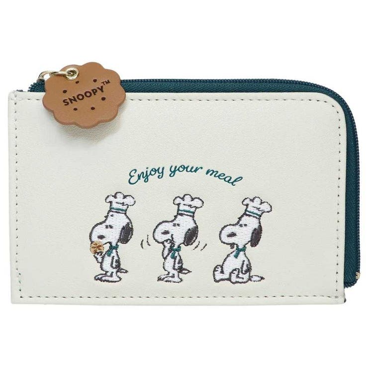 シェフ姿のスヌーピーがかわいいスナックタイムシェフシリーズプレゼント/ギフト/贈り物/誕生日/お祝い大人気[PEANUTS/SNOOPY]グッズにまたまた可愛いnewアイテム登場こちらはキャッシュレス化に伴い注目の[フラグメントケース]カー...