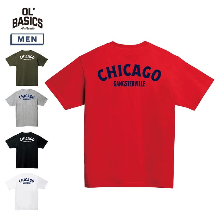 【商品説明】CHICAGOロゴを大胆にプリントした、アメカジデザインのバックプリント 半袖Tシャツ。・背面にロゴをプリント・胸には実用性があり、アクセントにもなるポケットを配置・生地は適度に厚みのある5.6オンス・シルエットはすっきりとした...