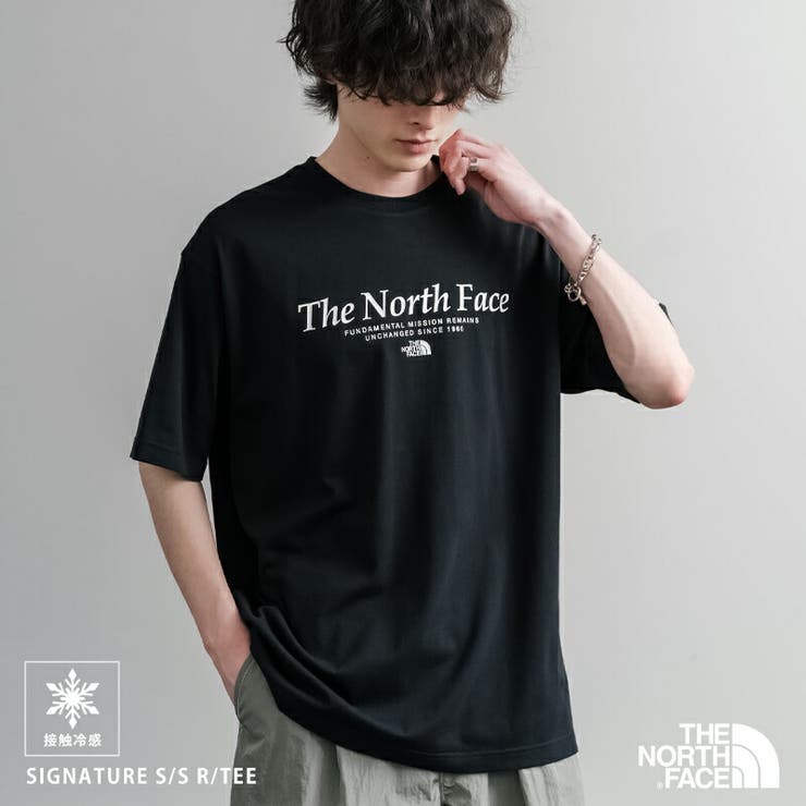 韓国限定のホワイトレーベル！THE NORTH FACE SIGNATURE S/S R/TEE プリントT【ITEM POINT】●日本未展開モデルの韓国限定ライン●胸元にスタイリッシュなグラフィック●汗ばむ季節でも快適な機能素材【MOD...
