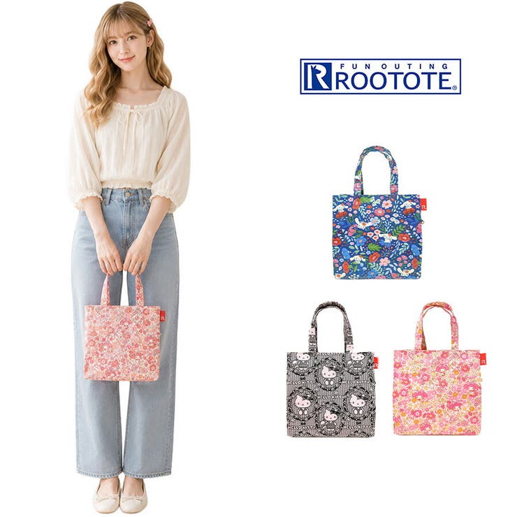 ROOTOTE（ルートート）IP.SQラミ.サンリオキャラクターズB商品番号：8472【商品詳細】※あくまで参考程度にご参照下さい。素材綿(ノンフタル酸PVCラミネート加工)、ポリエステルサイズW 24 × H 24 × D 10.5 cm...