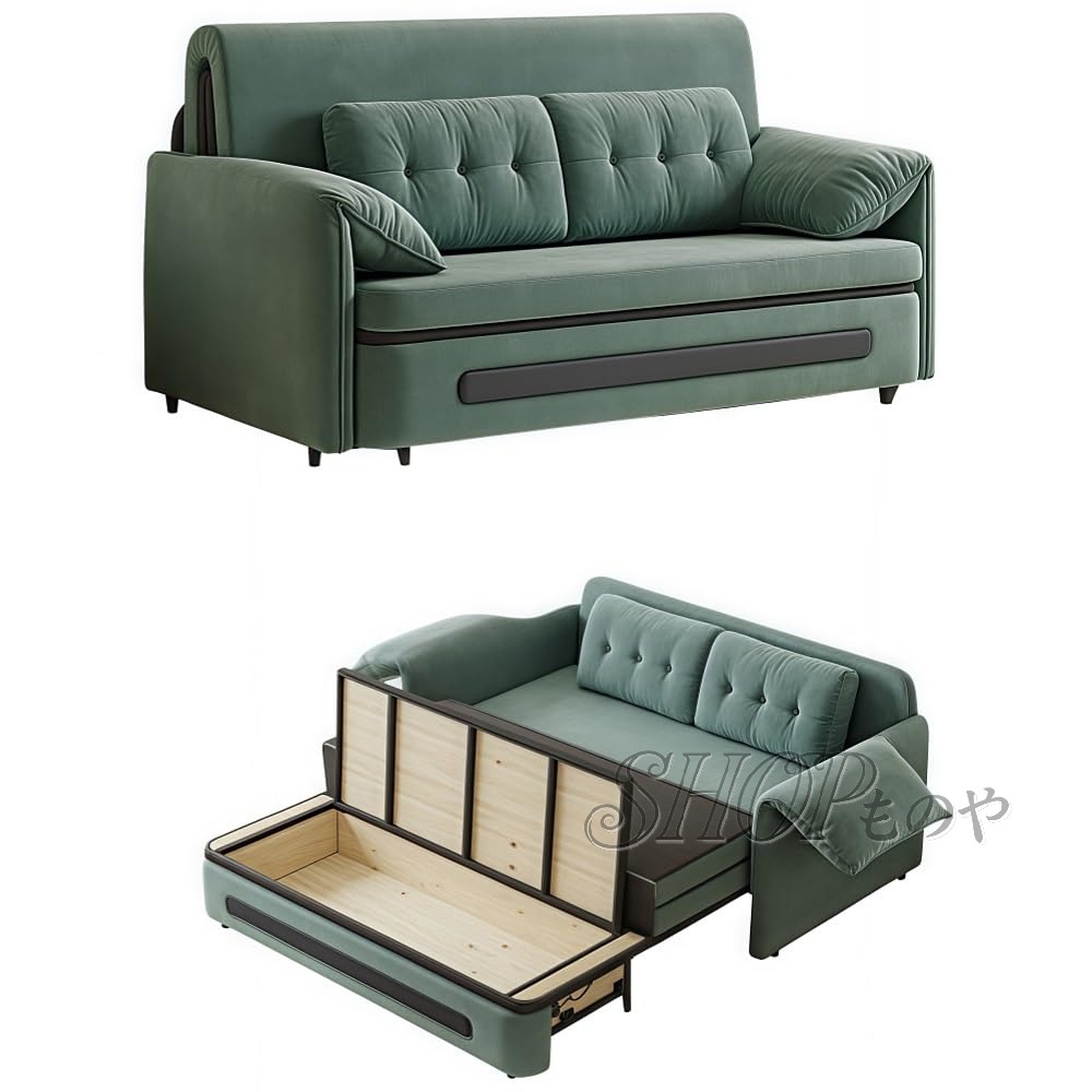 · 【多機能デザイン】このコンバーチブルソファベッドは、スタイリッシュなソファから快適な引き出し式ベッドに簡単に変形し、小さなアパート、客室、または座席と睡眠の両方が必要なスペースに最適です。 その洗練されたモダンなデザインは、機能性とスタ...