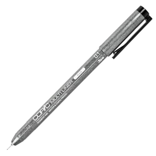 コピック マルチライナー【ブラック】 0.1mm 11780010 品番：11780010 【JANコード】4511338010181 【状態】新品 【発送】1〜2営業日で発送（休業日除く）