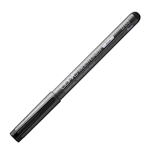 トゥー(Too) コピック マルチライナー【ブラック】0.03mm 10711003 品番：10711003 耐水性顔料インクを採用した、細いエクストラファインの先端、軽量 9種類の線幅から選択可能 幅広いドローイング用途に使用可能 コピッ...