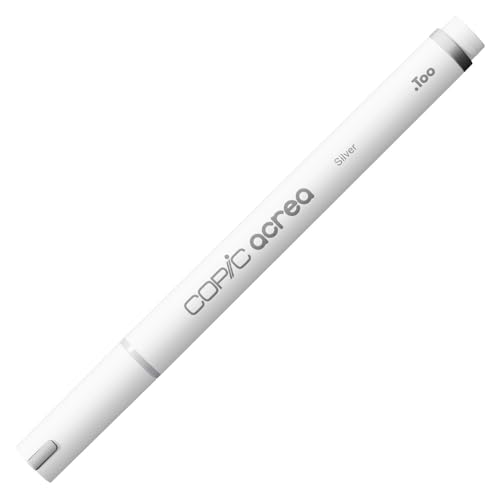 copic acrea 006 silver water based pigment ink drawing pen 品番：13000006 【JANコード】4511338064108 【状態】新品 【発送】1〜2営業日で発送（休業日除く）