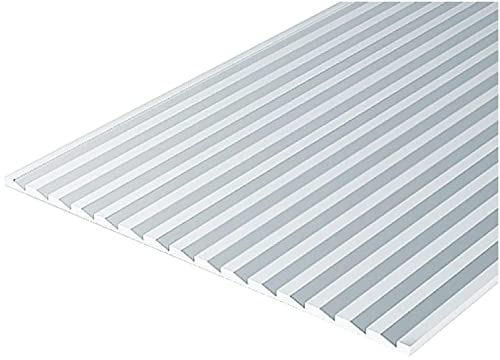 エバーグリーン スケールモデル プラシート ドロップサイディング 厚さ1.0mm 溝間隔2.1mm 1枚入 模型用素材 70EG4083 厚さ1.0mm 溝間隔2.1mm 全幅152.4mm x 全長304.8mm 1枚入 エバーグリーン ...
