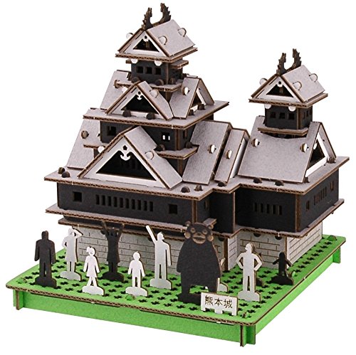 hacomo(ハコモ) hacomo PUSU PUSU 熊本城 本体サイズ :完成サイズ 8×8.7×8cm 【JANコード】4562201013112 【状態】新品 【発送】1〜2営業日で発送（休業日除く）