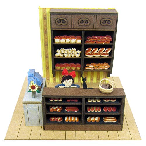 さんけい スタジオジブリmini 魔女の宅急便 お店番 ノンスケール ペーパークラフト MP07-09 難易度:★★ 参考製作時間:2時間 本体サイズ :ミニチュア部サイズ:W54×D54×H45mm前後、パッケージサイズ:W60×D60×...