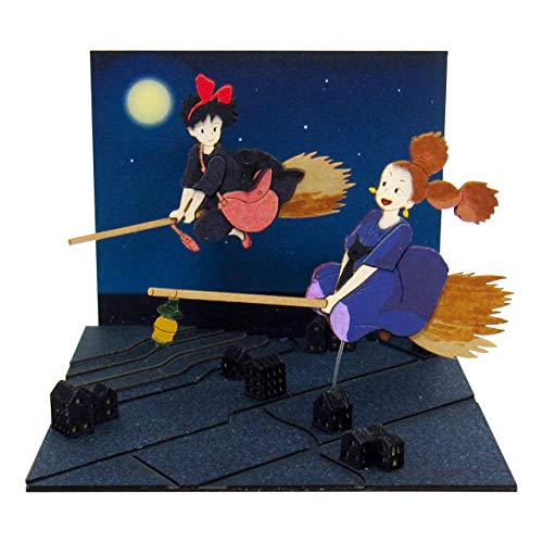 さんけい スタジオジブリmini 魔女の宅急便 先輩魔女さん ノンスケール ペーパークラフト MP07-81 繊細にレーザーカットされた硬質紙を貼り重ねて組立てるだけで、塗装する必要もなく可愛いミニチュアが作れます。 組立レベル:★ 2時間...