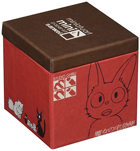 さんけい(Sankei) スタジオジブリmini 魔女の宅急便 ジジと子猫たち ペーパークラフト MP07-94 組立レベル:★ 組立所要時間:2時間前後 繊細にレーザーカットされた硬質紙を貼り重ねて組立てるだけで、塗装する必要もなく可愛い...