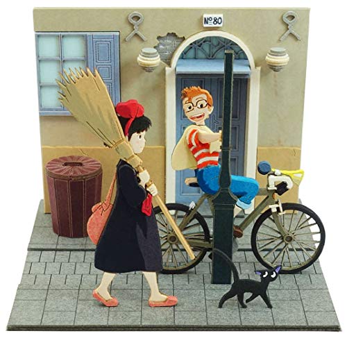 さんけい スタジオジブリmini 魔女の宅急便 気になる魔女子さん ペーパークラフト MP07-123 繊細にレーザーカットされた硬質紙を貼り重ねて組立てるだけで、塗装する必要もなく可愛いミニチュアが作れます。 組立レベル:★ 組立所要時間...