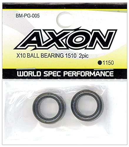 AXON X10 ボールベアリング 1510 2PIC BM-PG-005 アクソン X10ボールベアリングは、ボールベアリングに最も重要なボールサイズの均一化をはじめ、その高精度なボールが最適な状態で機能するよう各部クリアランスも徹底的に...