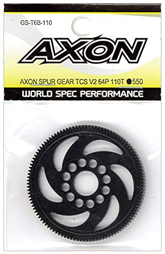 AXON スパーギヤ TCS V2 64P 110T GS-T6B-110 高剛性&超ローフリクション素材から導く進化する駆動へ。 【JANコード】4573448244207 【状態】新品 【発送】1〜2営業日で発送（休業日除く）