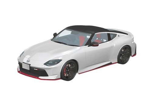 青島文化教材社(AOSHIMA) 楽プラ スナップカー No. 06-PW RZ34 フェアレディZ NISMO 2024 プリズムホワイト 1/24スケール 約215mm 色分け済みプラモデル シールと水転写デカール付属 ※ニッパーなどラ...