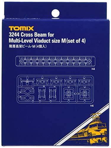 TOMIX Nゲージ 階層高架ビーム ・ M 4個入 3244 鉄道模型用品 Nゲージ 【JANコード】4543736032441 【状態】新品 【発送】1〜2営業日で発送（休業日除く）