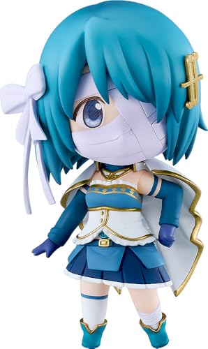 グッドスマイルカンパニー 劇場版 魔法少女まどか☆マギカ〈ワルプルギスの廻天〉 ねんどろいど 美樹さやか 〈ワルプルギスの廻天〉Ver. べーしっく プラスチック製 塗装済み可動フィギュア ノンスケール 専用台座付属 全高約100mm (C...