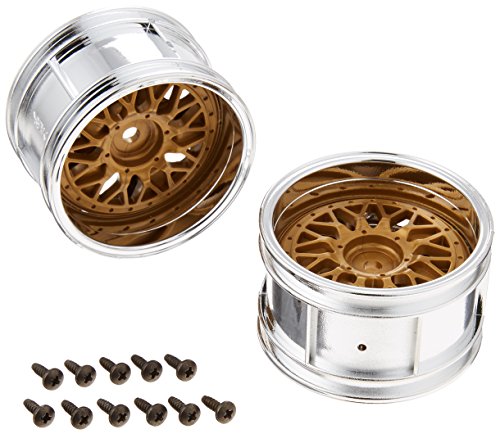 タミヤ(TAMIYA) R/C SPARE PARTS SP-549 2ピースメッシュホイールワイド 1 PAIR, 4WD/TOURING CAR 2-PIECE WIDE MESH WHEELS RCカーの修理やメンテナンスに 適応車種...