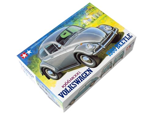 タミヤ(TAMIYA) 1/24 スポーツカーシリーズ No.136 フォルクスワーゲン 1300 ビートル 1966年型 プラモデル 24136 組み立て塗装が必要なプラモデル。 別途、接着剤や工具、塗料等が必要。 1/24スケール未塗装...