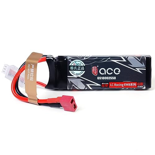 [LCRACING] Gens ace製 Lipoバッテリー 1800mAh 7.4v 2S 50C ラジコンバッテリー ドローン RCカー ブランド: Gens ace 商品名: 2s 1800mAh 20C 7.4V Lipoバッテリー...