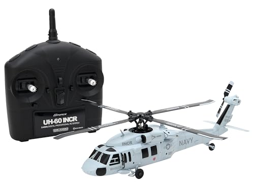ジーフォース (G-Force) UH60 INCR RTFセット 電動ラジオコントロール 日本正規品 GB400 ディスプレイモデルを彷彿とする重厚感とパワフルな飛行性能を両立。 エアインテークや機体表面のリベットをインジェクション成形で...