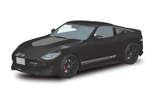青島文化教材社(AOSHIMA) 楽プラ スナップカー No. 07-MB RZ34 フェアレディZ Customized Edition 2024 ミッドナイトブラック 1/24スケール プラモデル ※画像は3D設計図に着色したものです。...