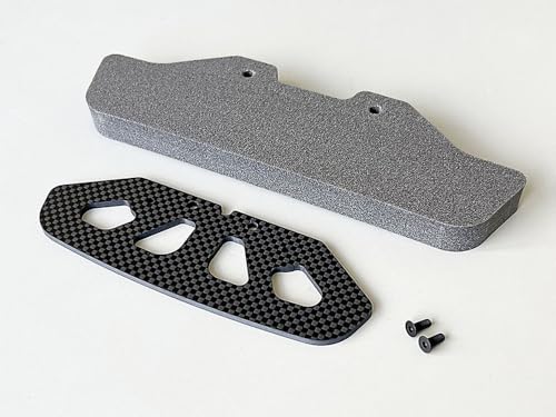 川田模型 (Kawada Mokei) Cカー用カーボン&ウレタンバンパーセット FOC17 Cカーボディーをガッチリとホールドする大型のウレタンバンパーとウレタンバンパーの垂れ下がりの防止とシャーシ、足回りの保護に貢献するカーボンバンパー...