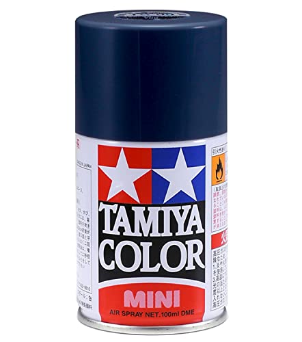 タミヤ タミヤスプレー TS-53 ディープメタリックブルー 模型用塗料 85053 85053-000 正味量:100ml 手頃な量とサイズで使いやすいスプレーカラー 用途:プラスチックモデル、模型、工作、硬質プラスチック、木、金属 合成...