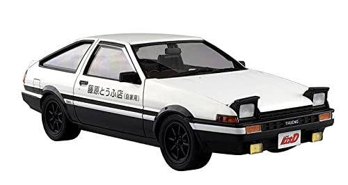 青島文化教材社(AOSHIMA) 頭文字D No.5 藤原拓海 AE86トレノ 第1巻仕様 1/24スケール プラモデル (C)しげの秀一/講談社 (R)KODANSHA 組み立て塗装が必要なプラモデル。 別途、接着剤や工具、塗料等が必要。...