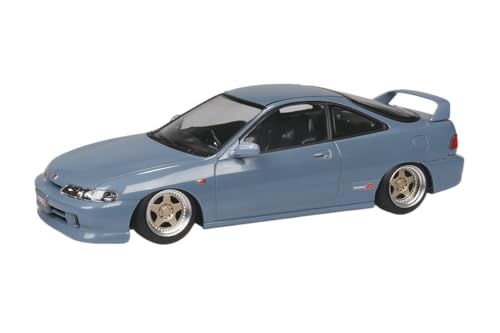青島文化教材社(AOSHIMA) 楽プラ スナップキット No. 22CU-GY ホンダ DC2 インテグラ タイプR カスタムホイール（グレー） 1/32スケール プラモデル ※画像は見本用に塗装し組み立てた試作品です。 実際の商品とは異...