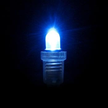 超高輝度電球形LED(青色・8mm・12V用) 電池種別 :電池は別売りのため別途ご購入ください。 【JANコード】4952682104759 【状態】新品 【発送】1〜2営業日で発送（休業日除く）