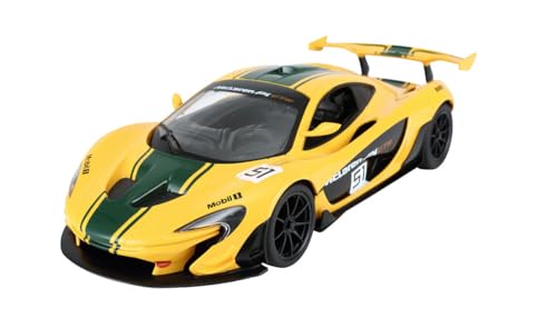 童友社 2.4GHz 1/14 マクラーレン P1 GTR 黄 電動ラジオコントロール 14390 前進後退、右左折の簡単操作で遊ぶことができ、2.4GHzで複数台同時走行が可能! 車種によって異なるギミック付き!複数台同時走行可能。 本体...