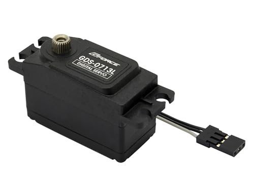 ジーフォース (G-Force) GDS-0713L Low Profile Digital Servo 日本正規品 G0987 あらゆるシャーシに使いやすい、ロープロサーボ! 高解像度&高レスポンスのデジタルサーボ。 タフで耐久性に優れた...
