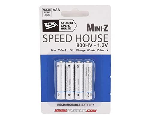 京商 SPEED HOUSE 800HV 単4ニッケル水素バッテリー (4pcs) 71998 電池種別 : 【JANコード】4548565352494 【状態】新品 【発送】1〜2営業日で発送（休業日除く）