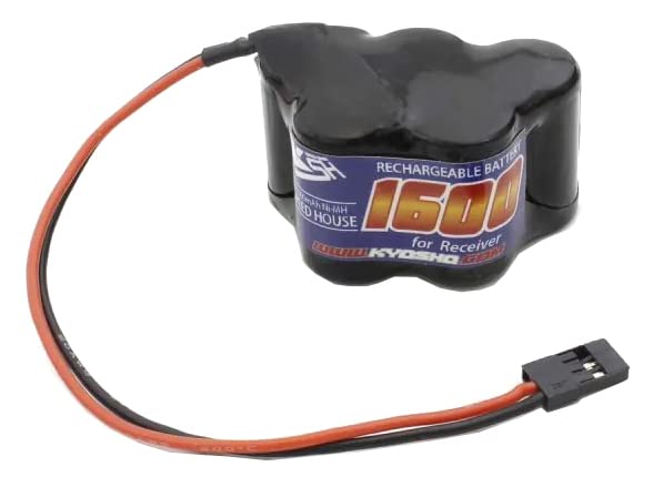 京商(Kyosyo) SPEED HOUSE Ni-MH (ニッケル水素) バッテリー 6V-1600mAh RX用 (受信機用) /俵型 71353 5セル (6V)の受信機電源用の汎用性の高い俵型。 専用充電器は同SPEED HOUSE...