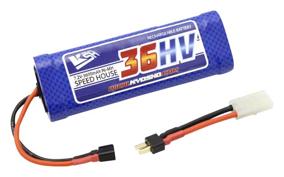 SPEED HOUSE 7.2V 36HV Ni-MH バッテリー 71324B 3600mAhハイボルテージニッケル水素バッテリー。 通電ロスが少なく大電流放電に向いているスーパープラグを標準装備。 14ゲージのシリコンワイヤーが大電流に...