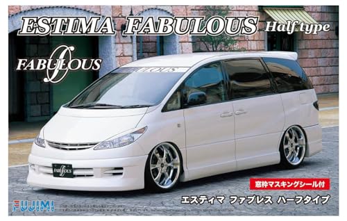 フジミ模型 1/24 インチアップシリーズ No.71 トヨタ エスティマ ファブレス ハーフタイプ プラモデル ID71 組み立て、塗装が必要なプラモデル。 別途、工具、塗料等が必要。 【JANコード】4968728039060 【状態】...