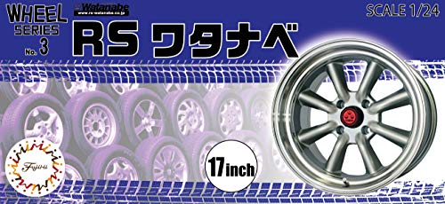 フジミ模型 ホイールシリーズ No.3 1/24 RS ワタナベ 17インチ プラモデル用パーツ プラモデル本体は含まれません。 組み立てには別途工具等が必要。 対象年齢 :15才以上 【JANコード】4968728193441 【状態】新...