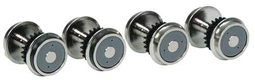 トミーテック (TOMYTEC) TOMIX Nゲージ 機関車用動輪 銀色・φ7.6グレープレート輪心付・ギア付・4個入 鉄道模型用品 0689 EF210、EH200、EH500などで使用できる機関車用動輪。 車輪4軸で動力車1両分 (う...