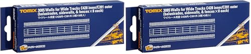 トミーテック(TOMYTEC) TOMIX Nゲージ ワイドレール用 壁C428内 C391外 3種×8枚入 3085 鉄道模型用品 (× 2) 以下の情報は単品あたりの情報です。 対象性別 :男の子 対象年齢 :8歳から 【JANコード】...