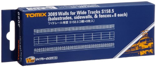 TOMIX Nゲージ ワイドレール用 壁S158.5 3種×8枚入 3089 鉄道模型用品 対象性別 :男の子 対象年齢 :15歳から 【JANコード】4543736030898 【状態】新品 【発送】1〜2営業日で発送（休業日除く）