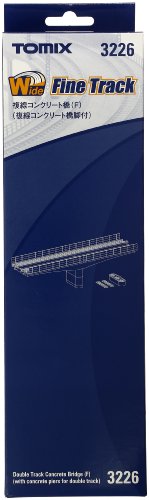 TOMIX Nゲージ 複線コンクリート橋 F 複線コンクリート橋付 3226 鉄道模型用品 対象性別 :男の子 対象年齢 :8歳から 【JANコード】4543736032267 【状態】新品 【発送】1〜2営業日で発送（休業日除く）