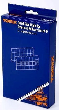 トミーテック(TOMYTEC) TOMIX Nゲージ レール側壁 4枚セット 3026 鉄道模型用品 製品内容:側壁ランナー、窓ランナー パッケージ形態:紙箱(吊り下げ式) 高架駅ホーム部分を囲む近代的な形状の側壁です レール側面にたてるこ...