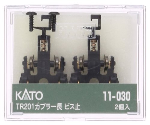 KATO Nゲージ TR201 カプラー長 ビス止 11-030 鉄道模型用品 編成の中間に先頭車を連結する際に、ダミーカプラー側の台車と交換して使用 【JANコード】4949727005201 【状態】新品 【発送】1〜2営業日で発送（休...
