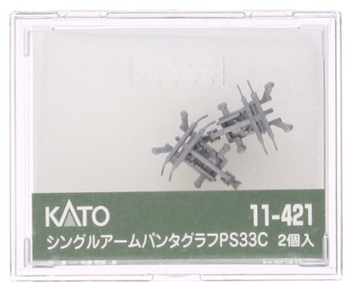 KATO Nゲージ シングルアームパンタグラフ PS33C 2個入 11-421 鉄道模型用品 対象性別 :男の子 対象年齢 :8歳から 【JANコード】4949727059068 【状態】新品 【発送】1〜2営業日で発送（休業日除く）
