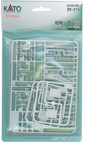 KATO Nゲージ 信号・方向板 23-214 鉄道模型用品 品番:23-214 型式:Nゲージ 信号機×18(3種) 歩行者用信号機×6 方向板(案内標識)×4 シール×1 【JANコード】4949727509235 【状態】新品 【発送...