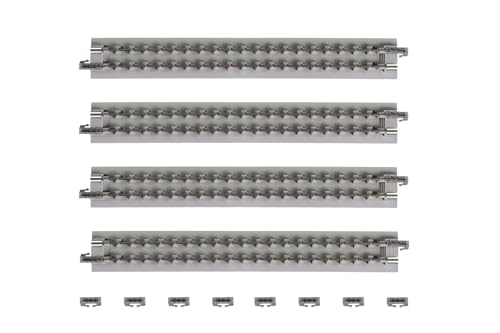 KATO Nゲージ 開放ピット線路 186mm 4本入 20-016 鉄道模型用品 道床部分の色は、コンクリートを模した淡い灰色で設定。 外観形状が特徴的な単線線路、1本の長さは186mm。 ジョイナー部分は片ジョイナーとなります。 また片...