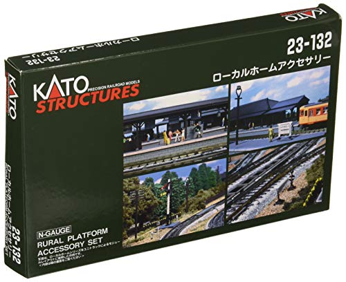 KATO Nゲージ ローカルホームアクセサリー 23-132 鉄道模型用品 昭和30〜40年代 (1955〜1974)のローカル線の再現をテーマに、簡単にリアルなレイアウトを作ることができるストラクチャーキットです。 蒸気機関車が牽引する貨...