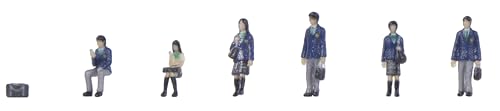 KATO 1/150 通学2B:高校生 ジオラマ用品 24-244N ジオラマを彩るのに欠かせない要素、高校生の人形がアップデートして登場です。 地域やシーンを問わず広く使えるテーマのため様々な場面にマッチします。 時代を問わず、市街地から...